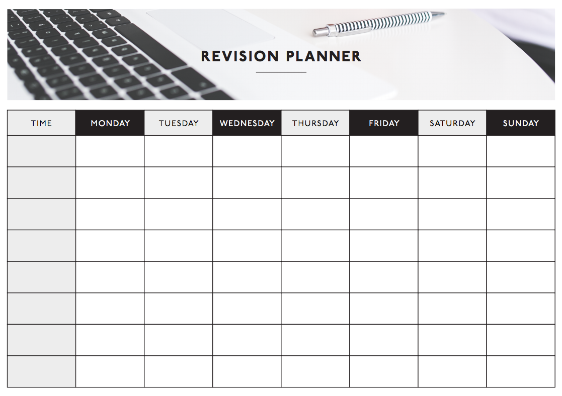 Download Our Ultimate Study Timetable THE EDIT UNiDAYS